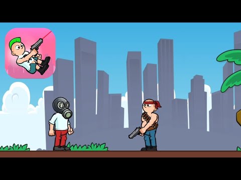 Bullet Bros - Jumping Shooting Game (Android ios) - YouTube