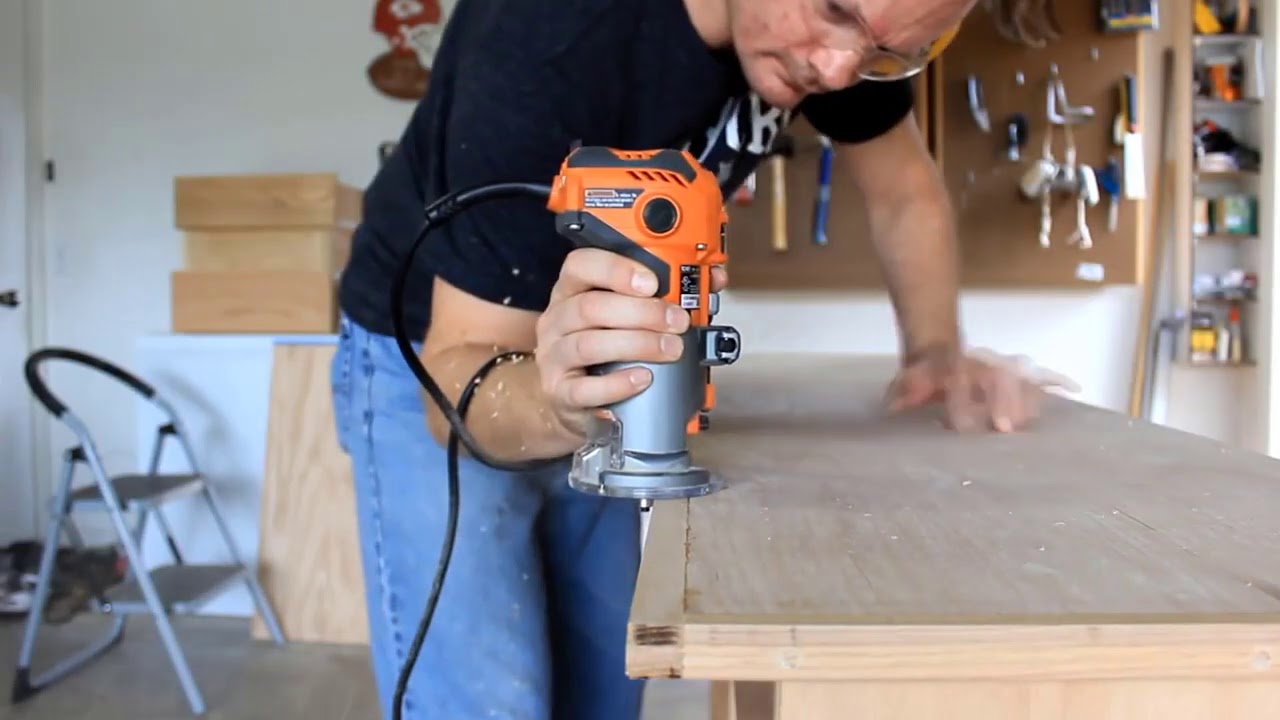 Woodworking Electric Mini Palm Router tool - YouTube