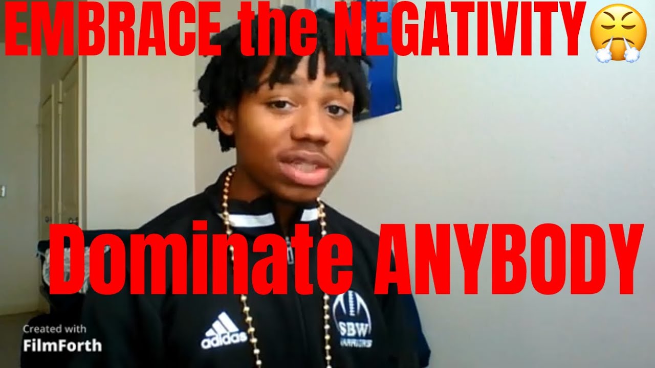 "How to "EMBRACE" Negative Thoughts, DOMINATE Men and Women!!!" - YouTube
