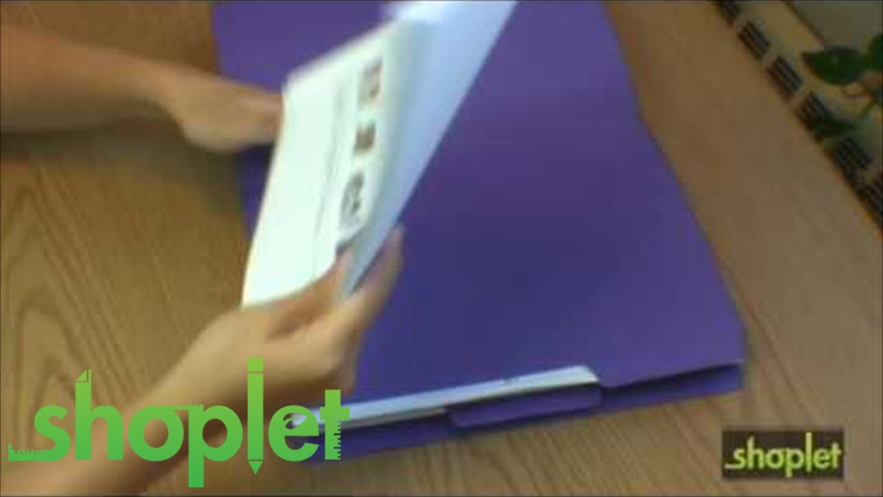 Smead PRD-042 SuperTab Organizer Folder - YouTube