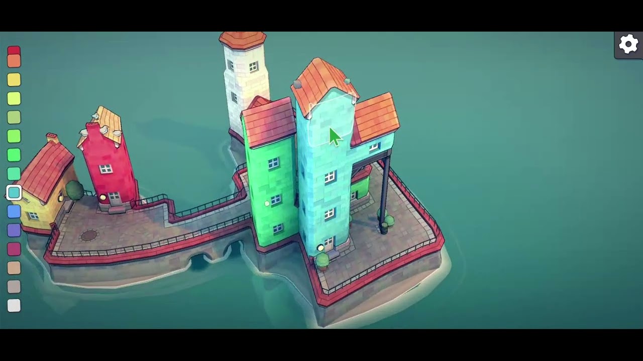 TownScaper making a town - YouTube