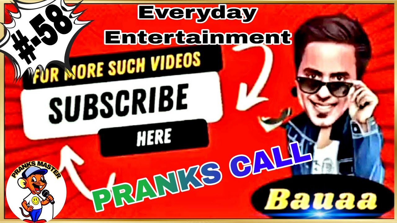 Bauaa ki comedy top 10 pranks call (Part-58) bauaa and nand kishore bairagi ki comedy - YouTube