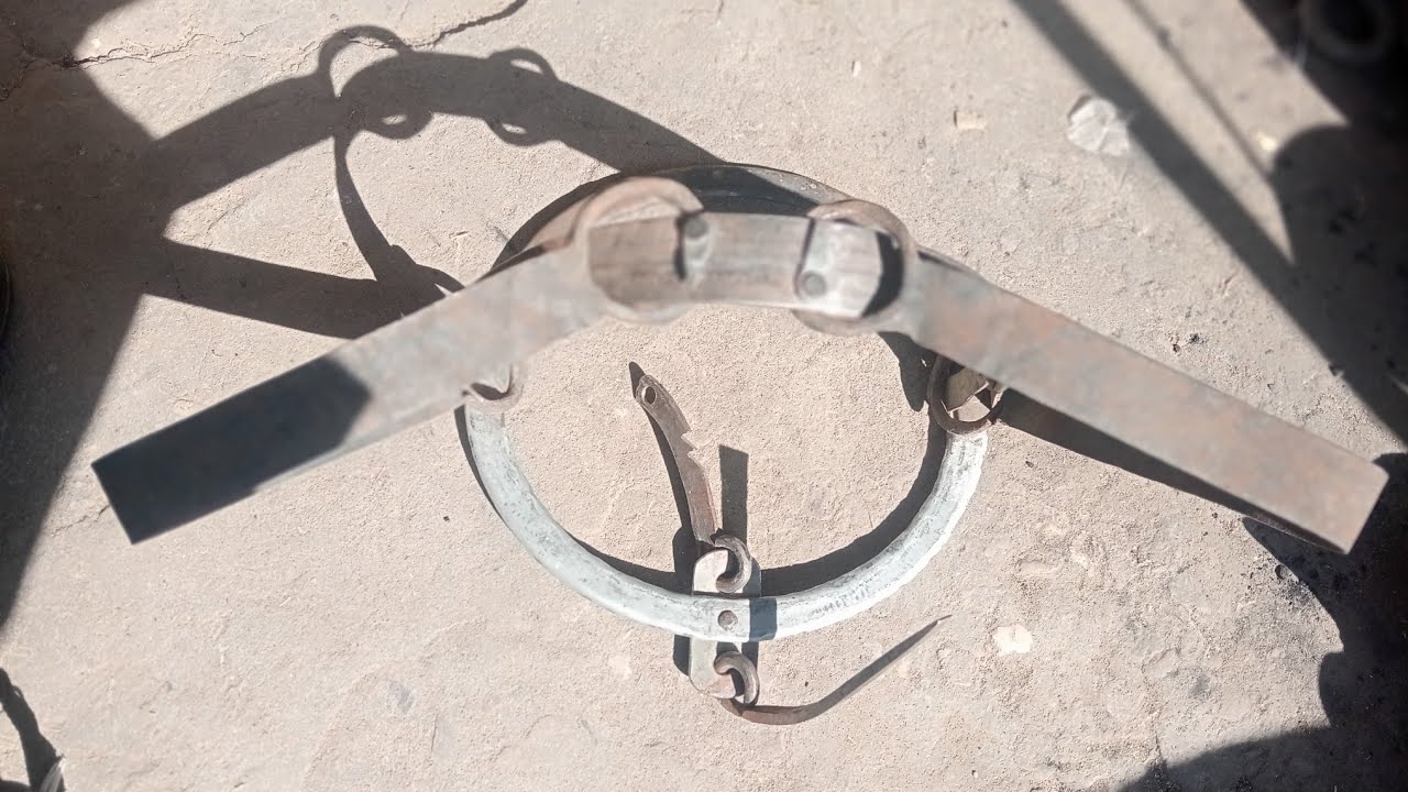 How to setup animal handmade trap tool - YouTube