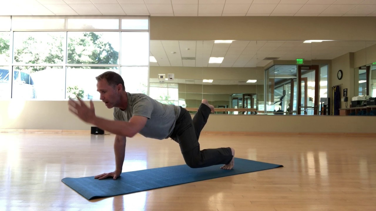 Yoga - Crouching Tiger - Hidden Dragon Pose - Adam's 2 Minute Series ...