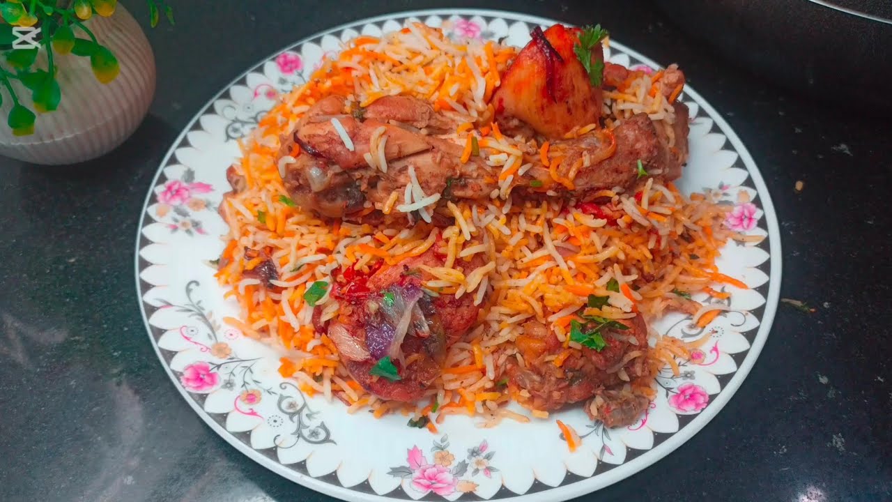 Simple chicken Biryani for Beginners. Super Tasty chicken Biryani ...