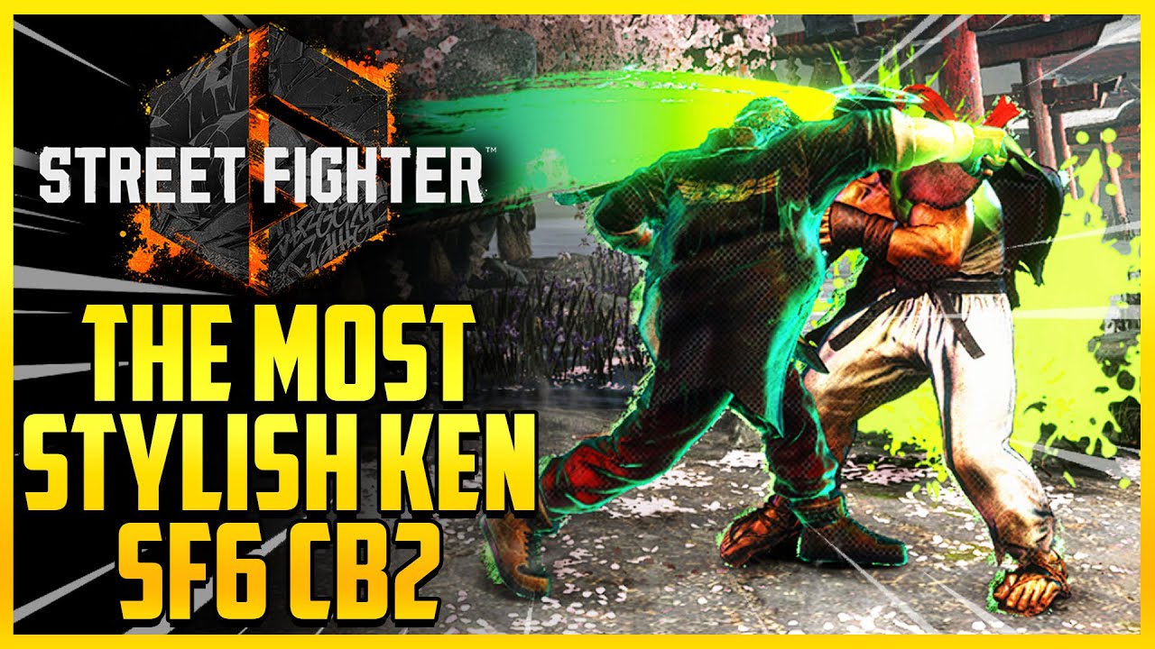 Stylish Ken Madness - Street Fighter 6 - Ken Masters - CBT 02 - YouTube