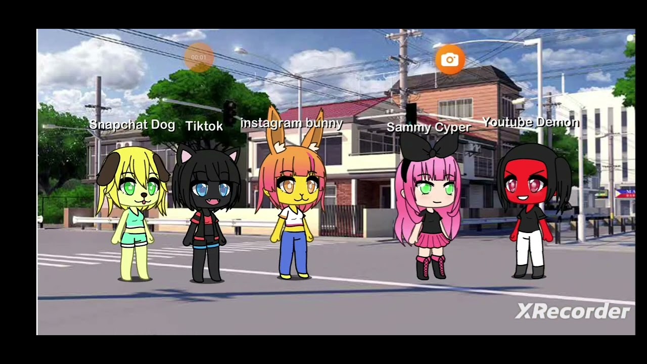 Sammy Cyper Meets Xoxo Mk Gacha Life - YouTube