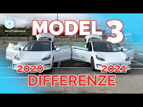 Tesla Model 3 2020  /  Model 3 2021 - TUTTE le Differenze !