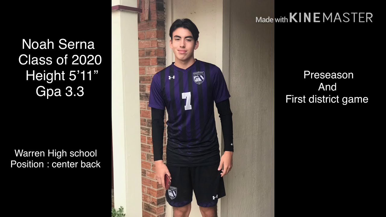 Noah serna ( defensive highlights ) class of 2020 - YouTube