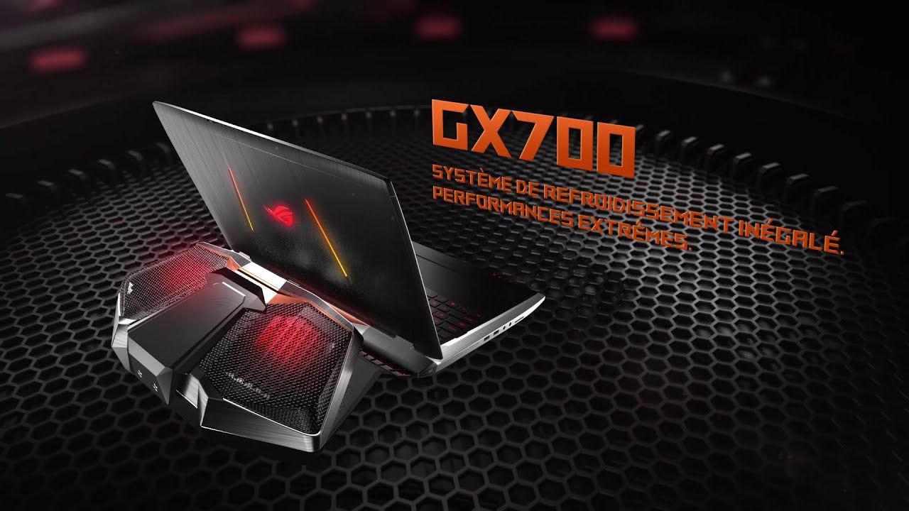 ROG GX700 - Premier portable Gaming watercoolé - YouTube