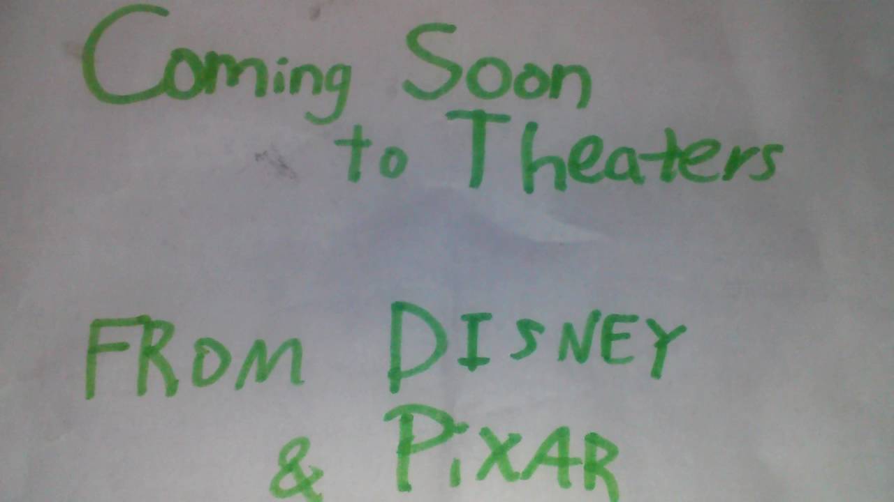 Coming Soon to Theaters from Disney & Pixar Logo - YouTube