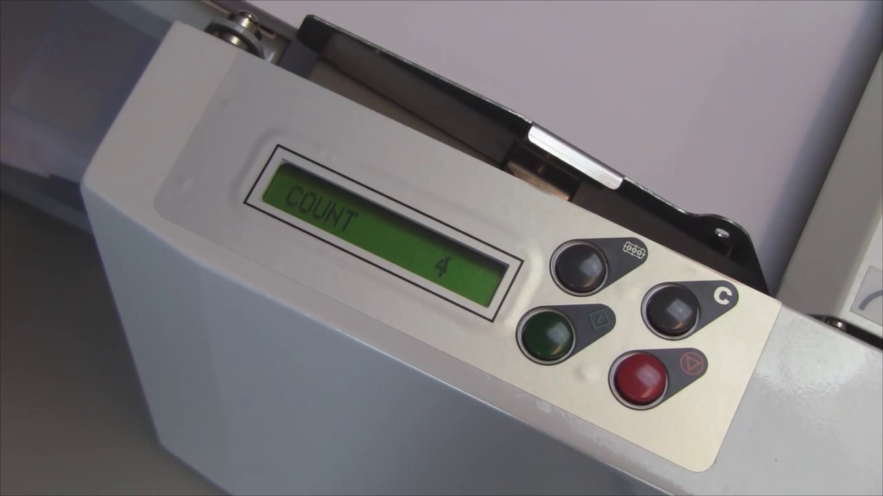 Formax FD 300 Tabletop Document Folder - YouTube