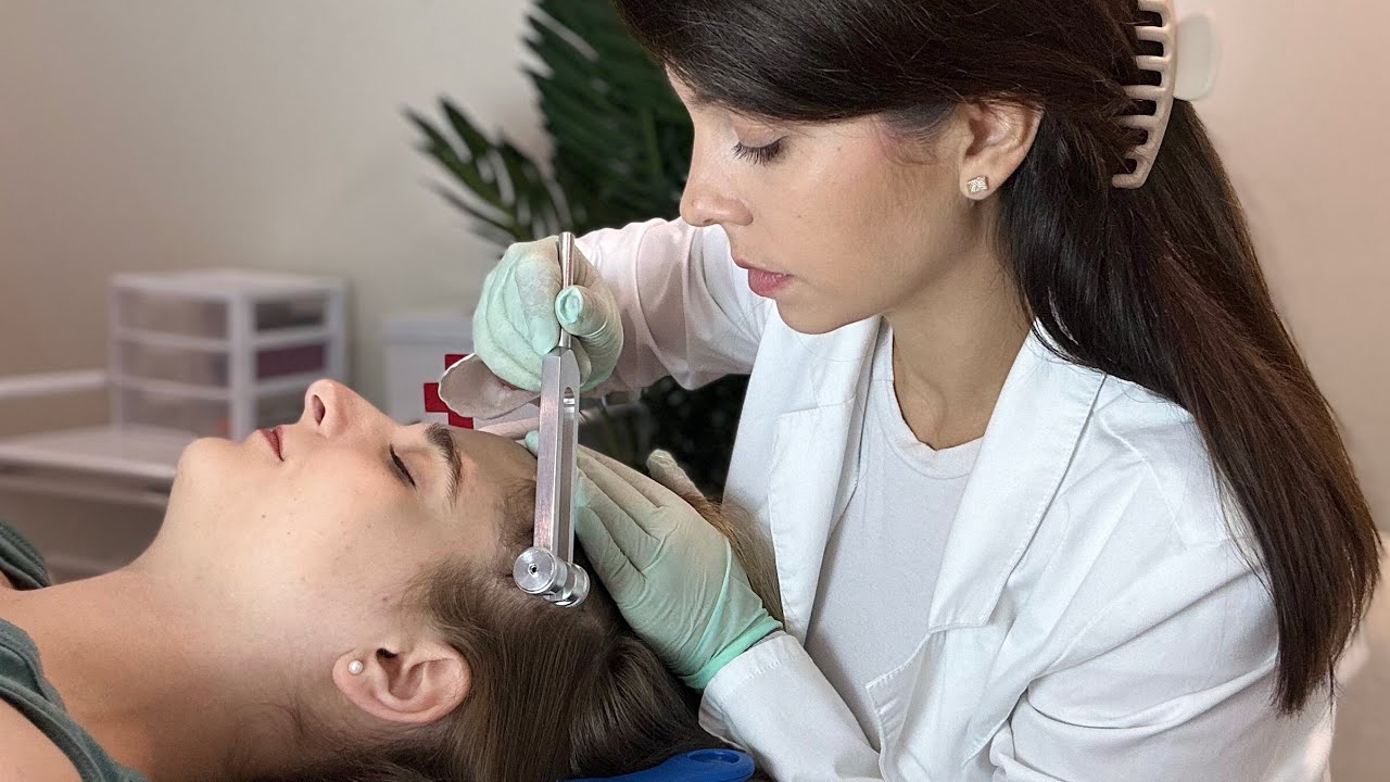 ASMR Scalp Check ‘Unintentional’ Style | Face Mapping Real Person Soft ...