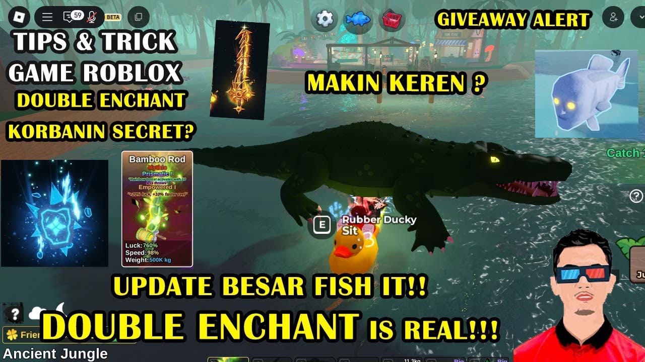 Update Besar Fish it, Secret Baru, Rod Baru, Pulau Baru, Double Enchant ...