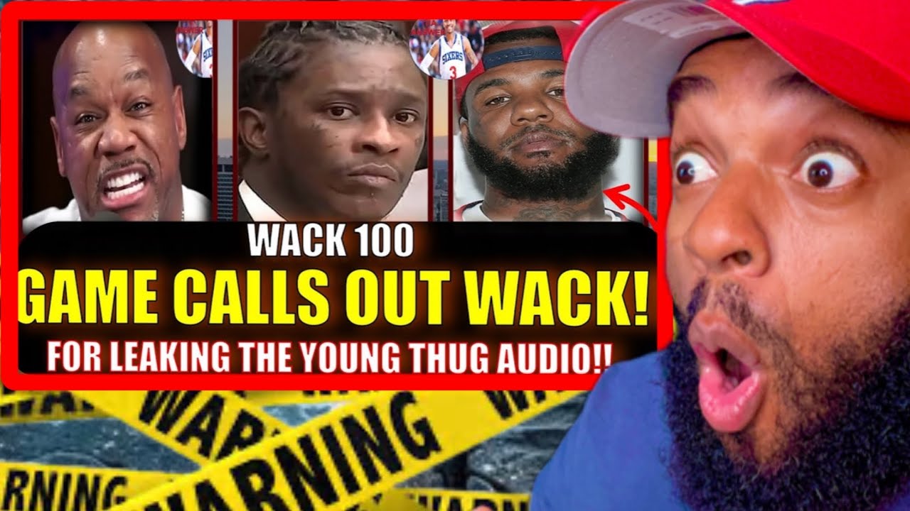 🚨 Wack 100 RESPONDS to The Game Calling Him Out 😱 Over Young Thug Audio ...