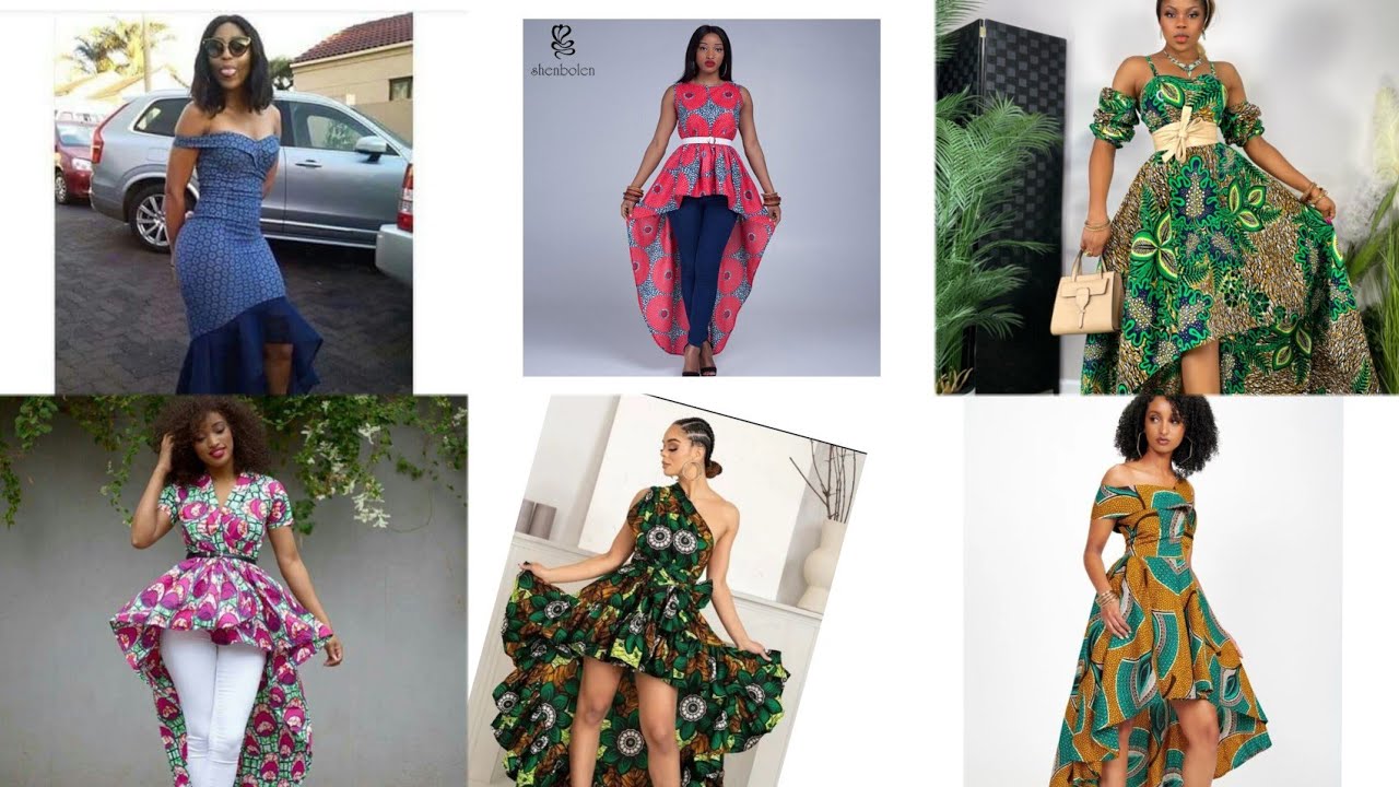 High -Low Ankra 👗Gowns for Unique African Ladies Latest 🔥2024 - YouTube