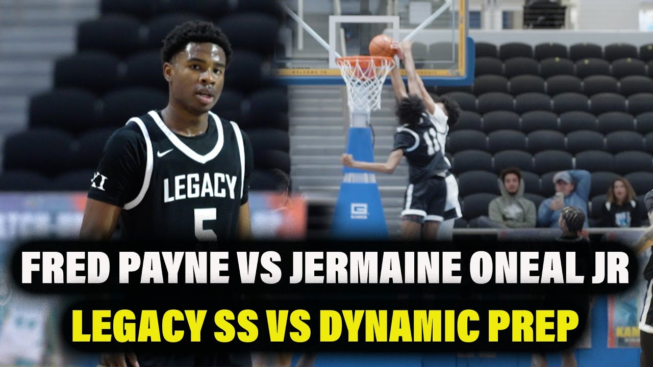 Fred Payne vs Jermaine Oneal Jr Legacy Sports Science vs Dynamic Prep ...