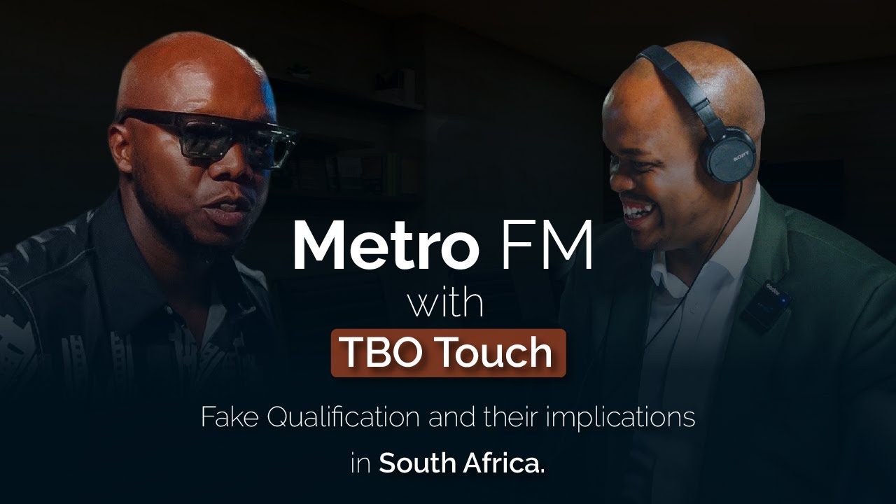 TBO Touch interviews Lion Tutoring Thobo Khathola (Metro FM) - YouTube