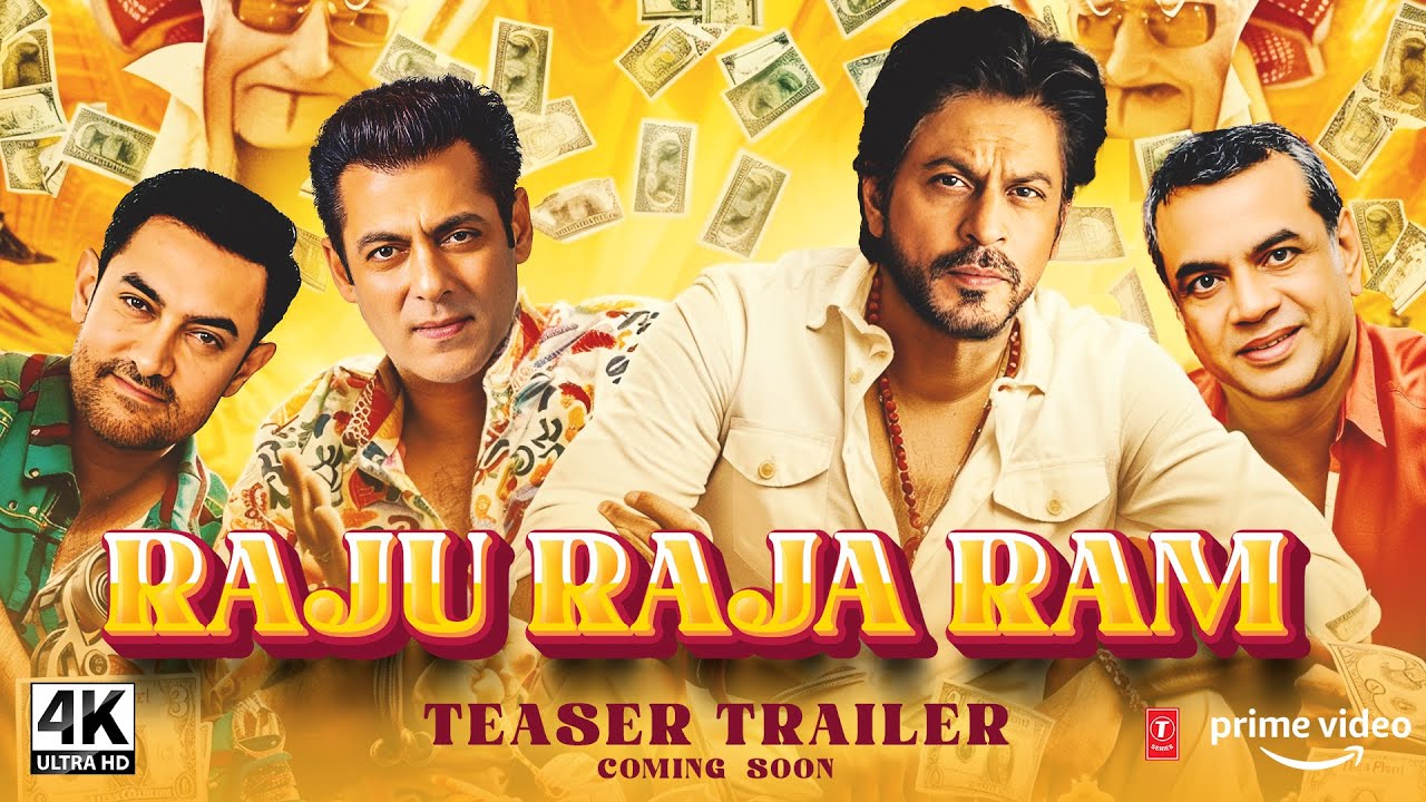 Raju Raja Ram - New Story Of 3 Friends | Teaser Trailer | Shahrukh, Amir, Salman | Tseries - YouTube