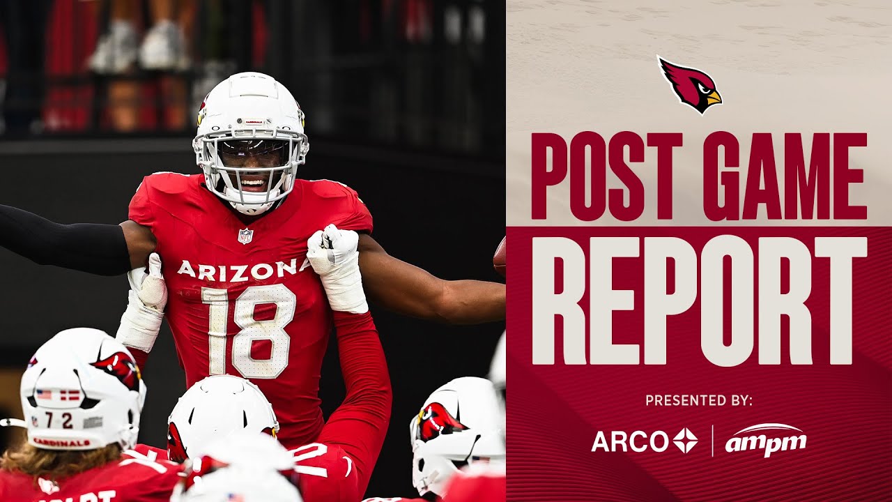 Postgame Report Interview with Marvin Harrison Jr. Following Rams Win - YouTube