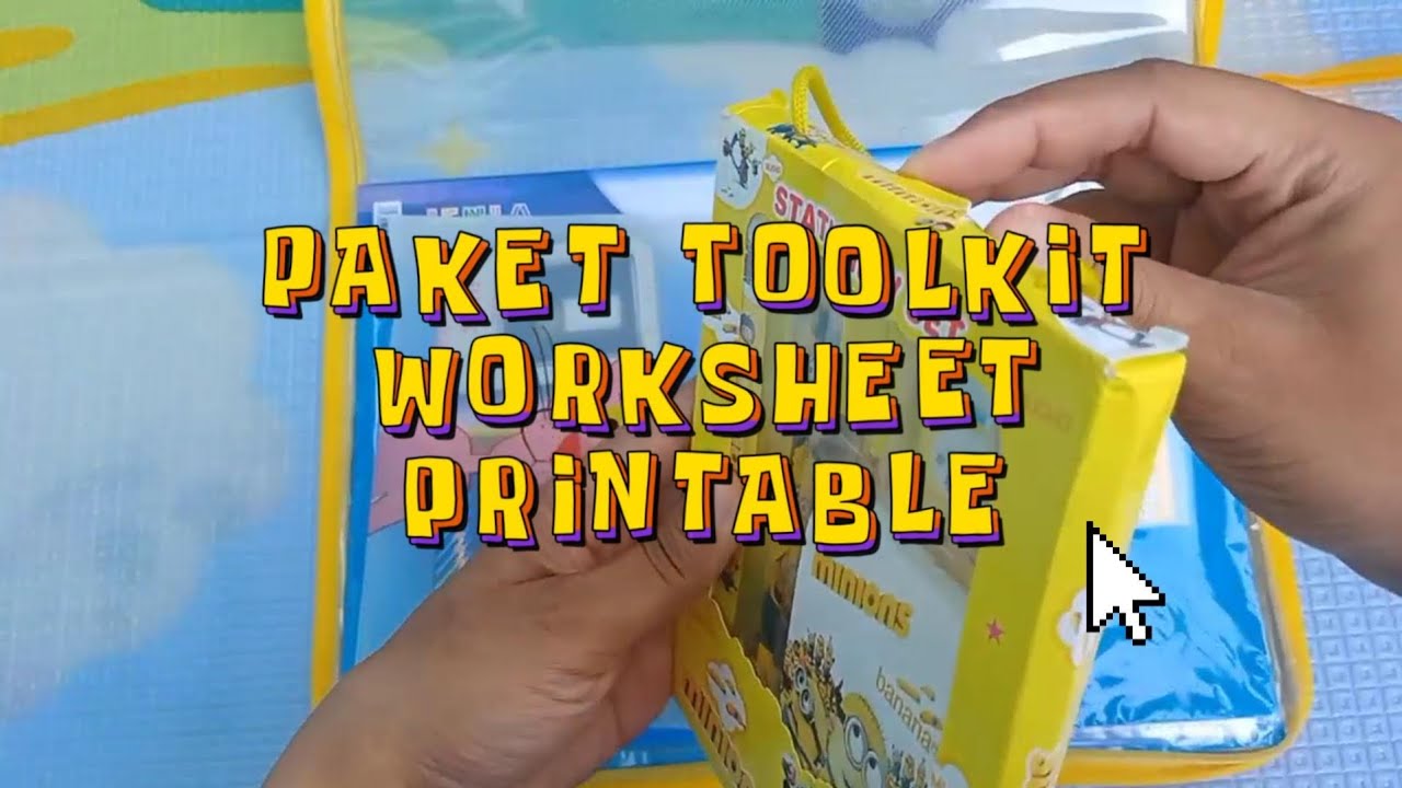 PAKET TOOLKIT EDUKASI KREATIF ANAK (FLASHDISK & WORKSHEET PRINTABLE ...