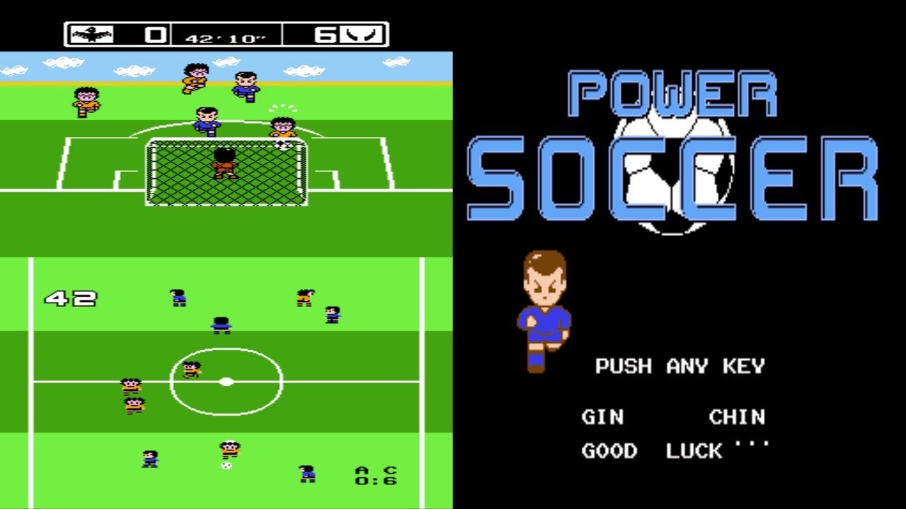 Power Soccer CZ Review (NES) - YouTube