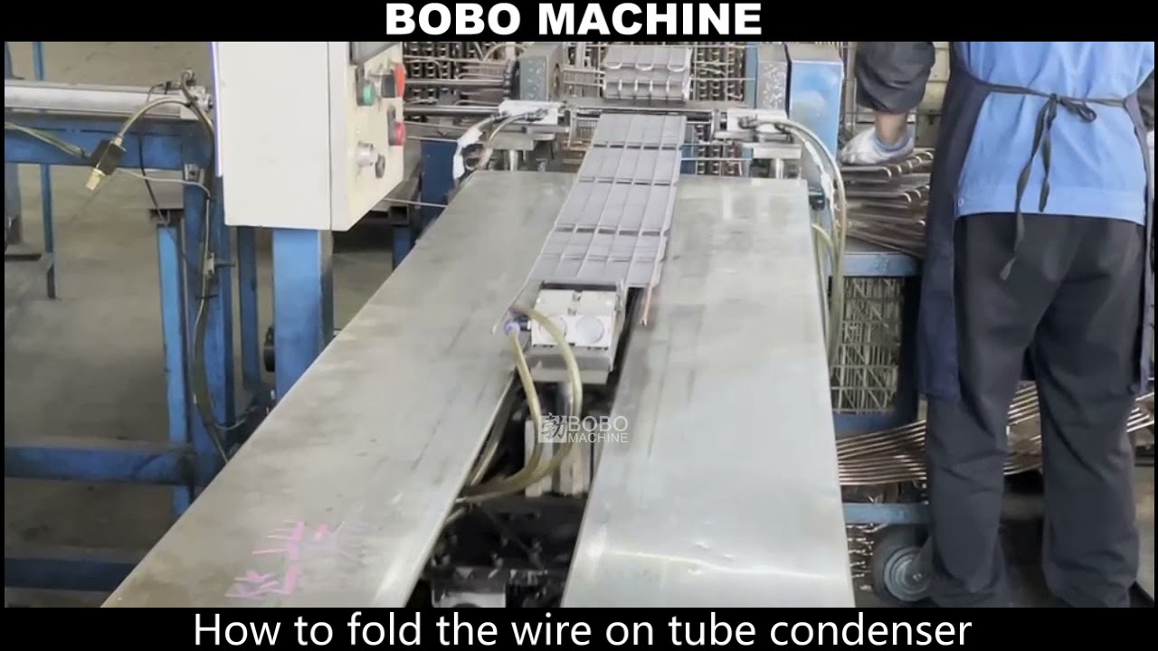 How to fold the wire on tube condenser in coil and serpentine shape ...