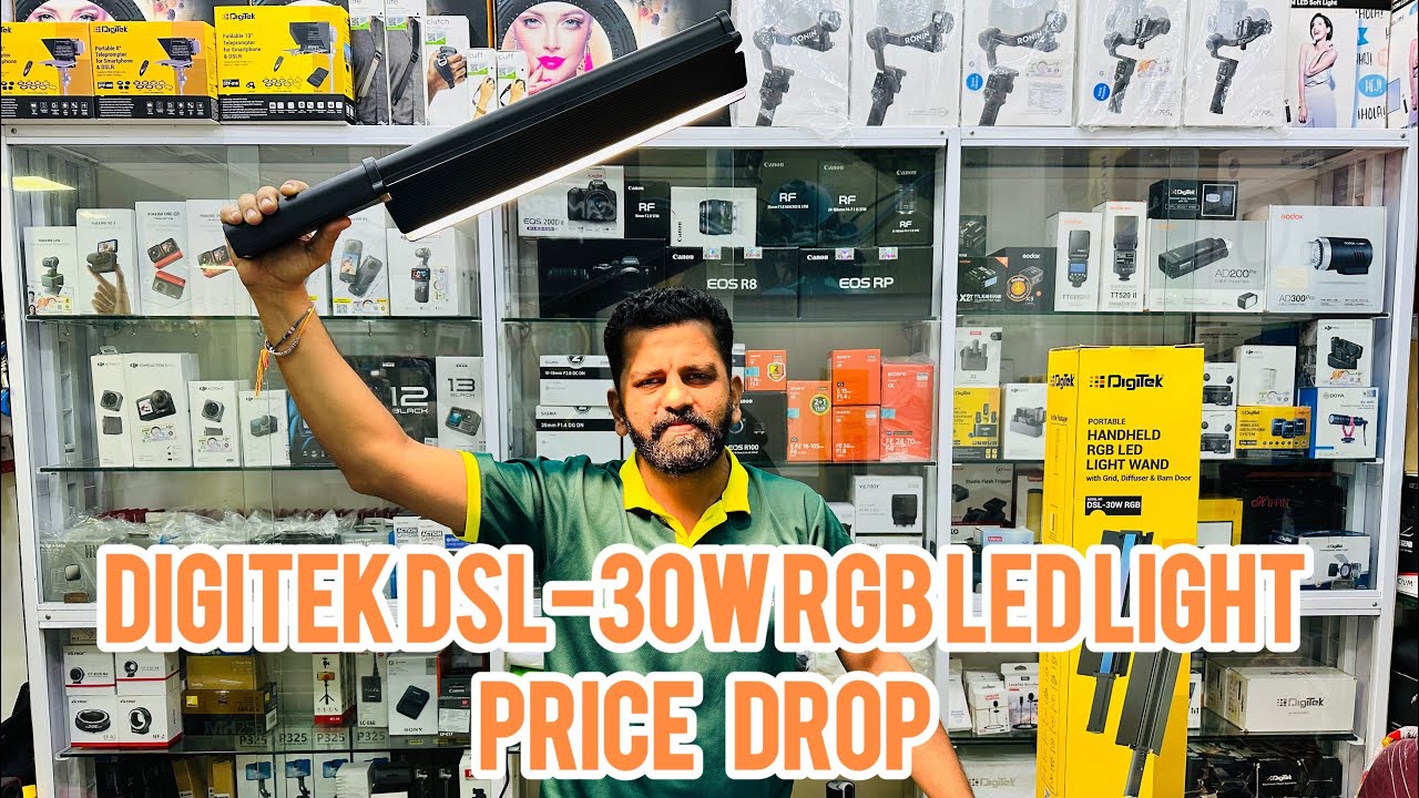 Digitek dsl30w rgb led light wand||Stick light #digitek #rgb # ...