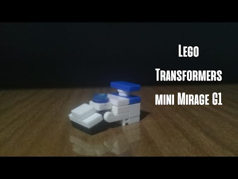 LEGO Transformers series: G1 Mirage - YouTube