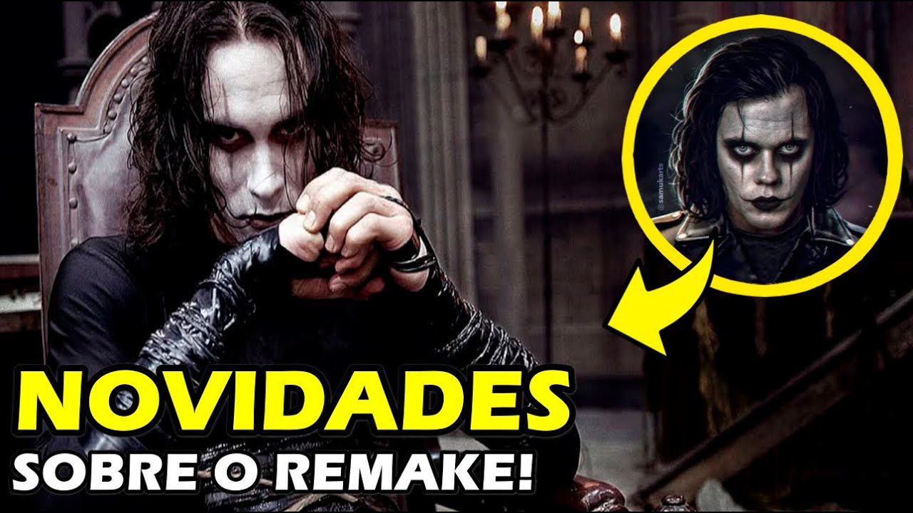 FILME O CORVO REMAKE CONFIRMADO COM BILL SKARSGARD - YouTube
