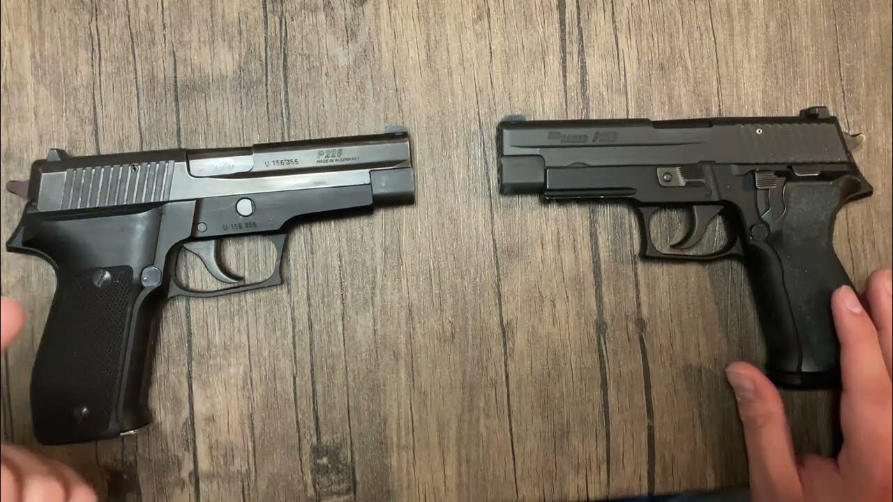 West German Sig P226 vs U.S. Sig P226 - YouTube