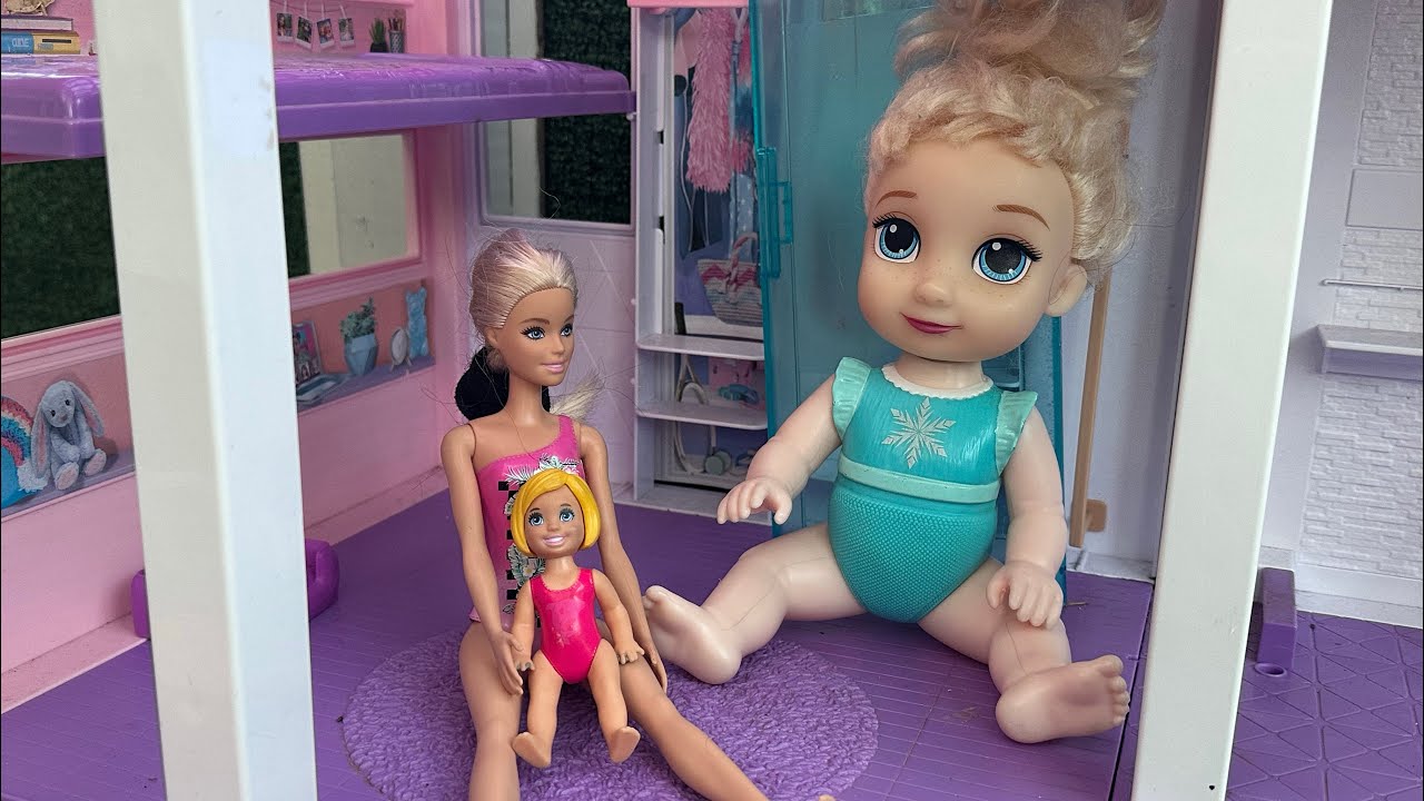 Elsa, Bella and Barbie Interview Day! - YouTube