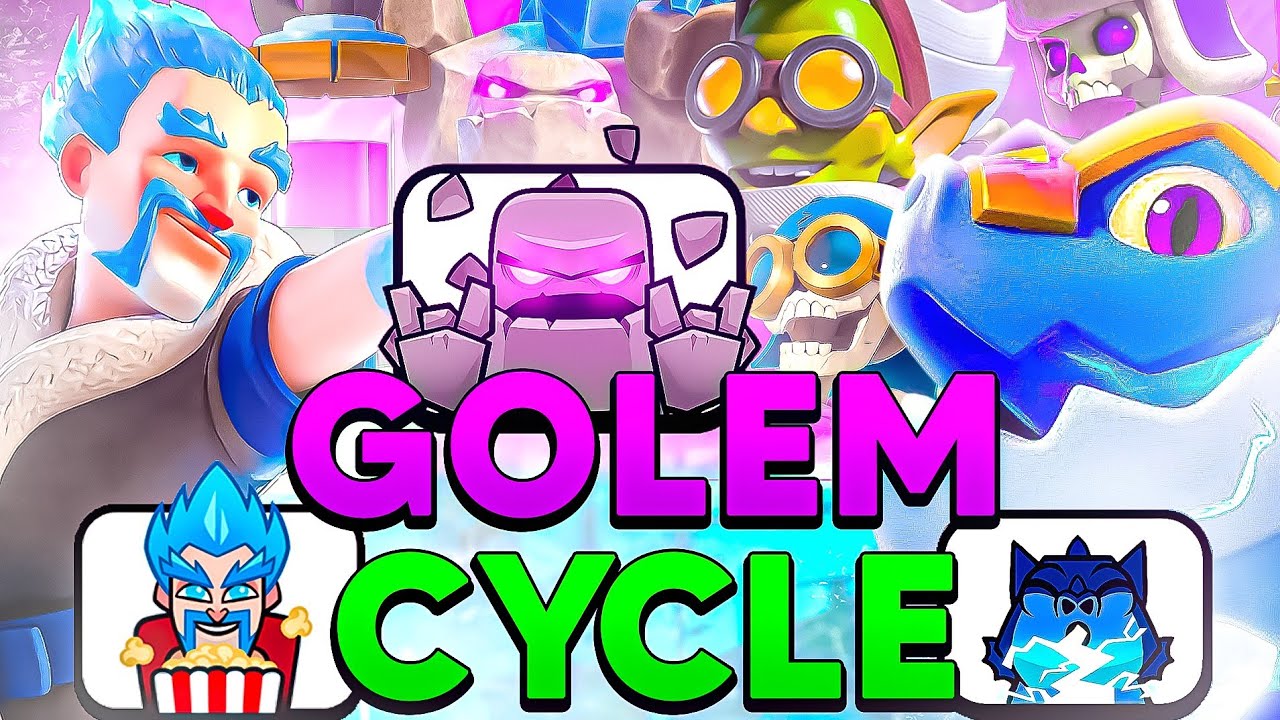 THE BEST GOLEM EVO ELECTRO DRAGON & GOBLIN STEIN CYCLE DECK🔥 - YouTube