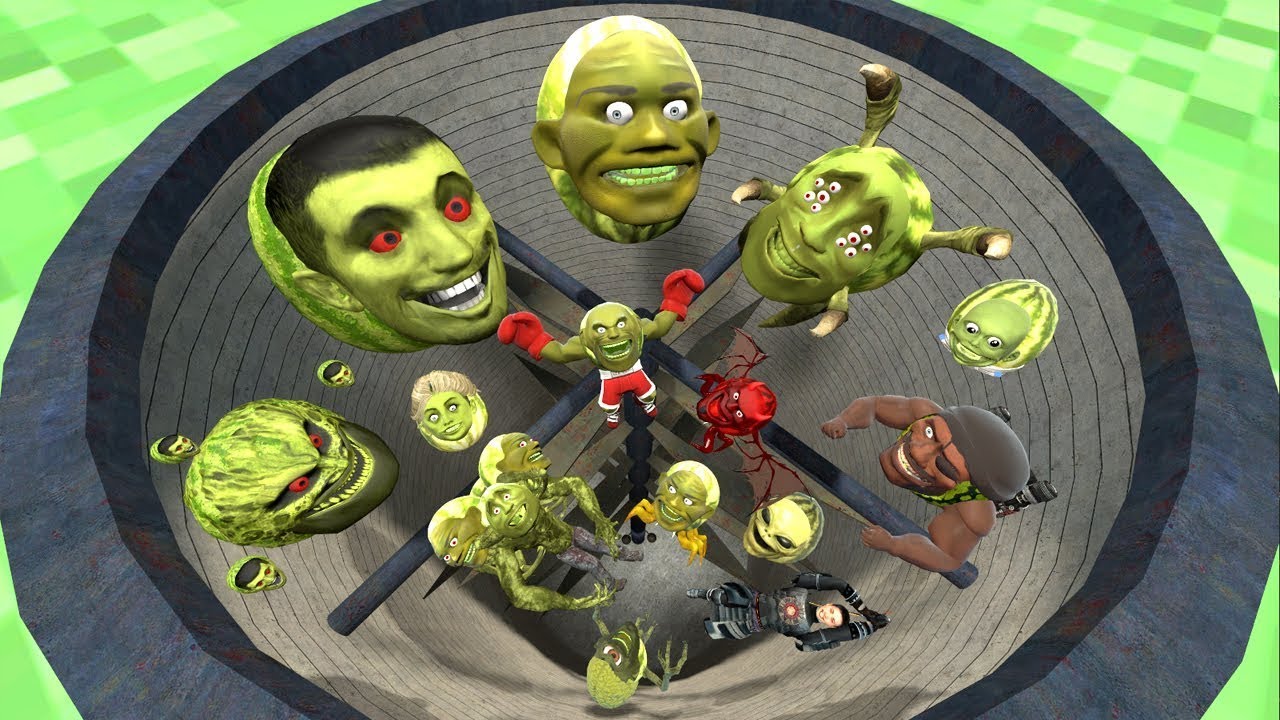 DESTROY LIN GANG MELON ARMY TITAN SNAKE CARRIER BOXER NUEROMELON ...