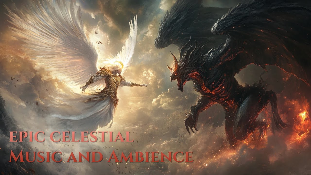 Epic Celestial Music and Ambience | The Radiant Archangel vs The ...