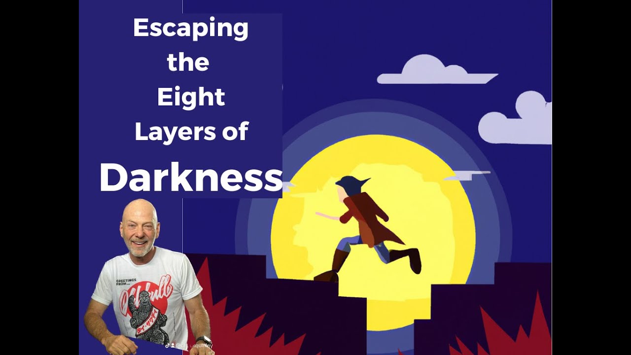 Escaping from the 8 Levels of Darkness in the world - YouTube