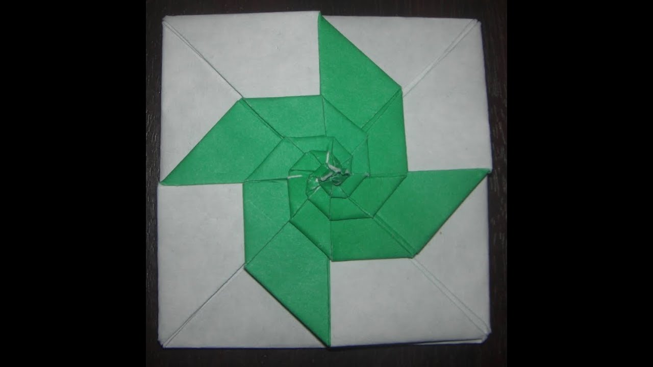 Origami How To Fold A Spiraled Square YouTube origami-how-to-fold-a-spiraled-square-youtube