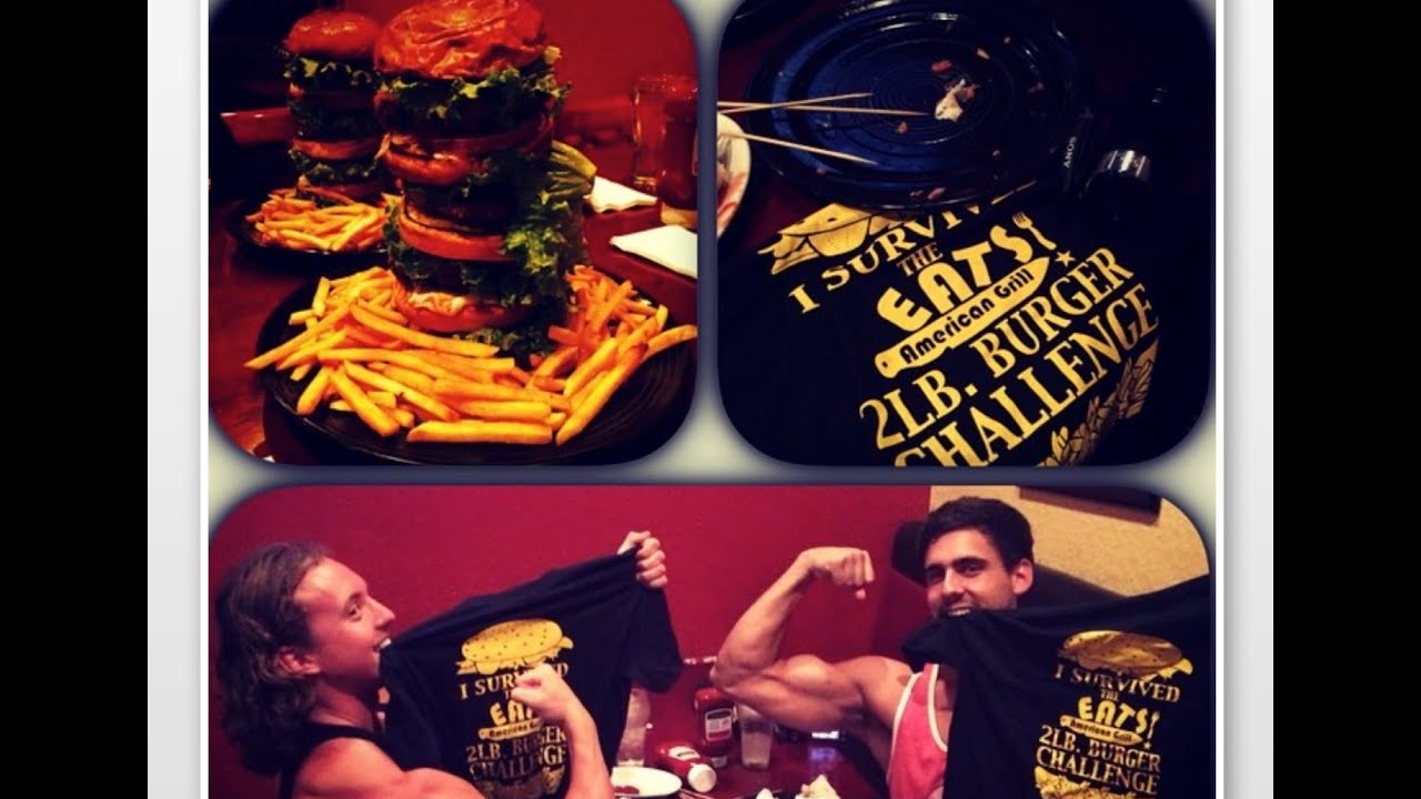 Bodybuilders vs. Eats American Grill Burger Challenge w ...
