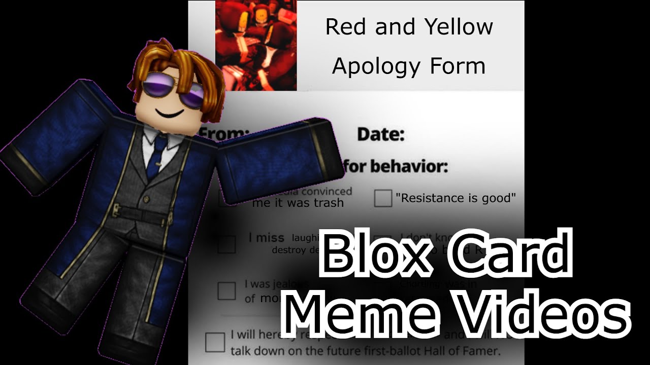More Blox cards Memes - YouTube