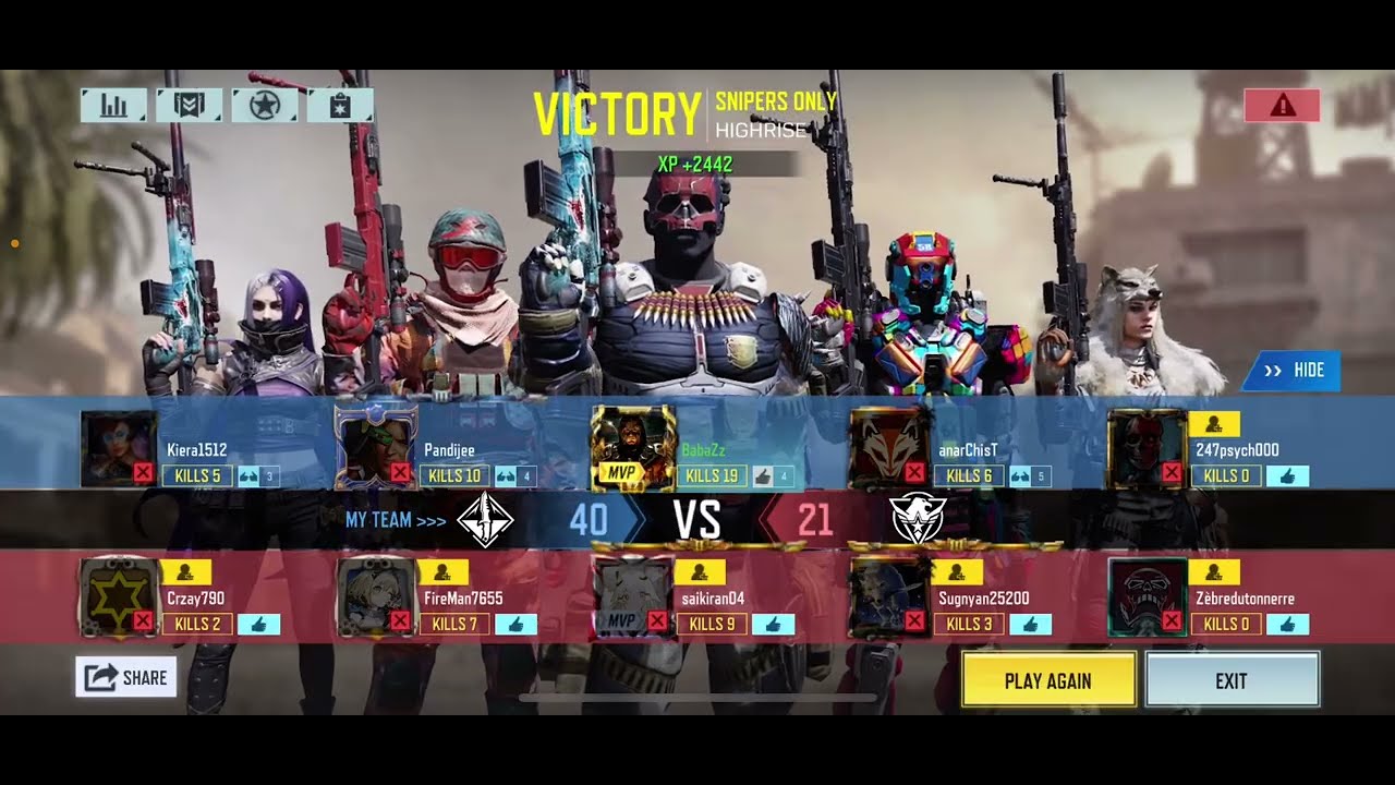 How to use sniper - cod mobile multiplayer match gameplay - YouTube