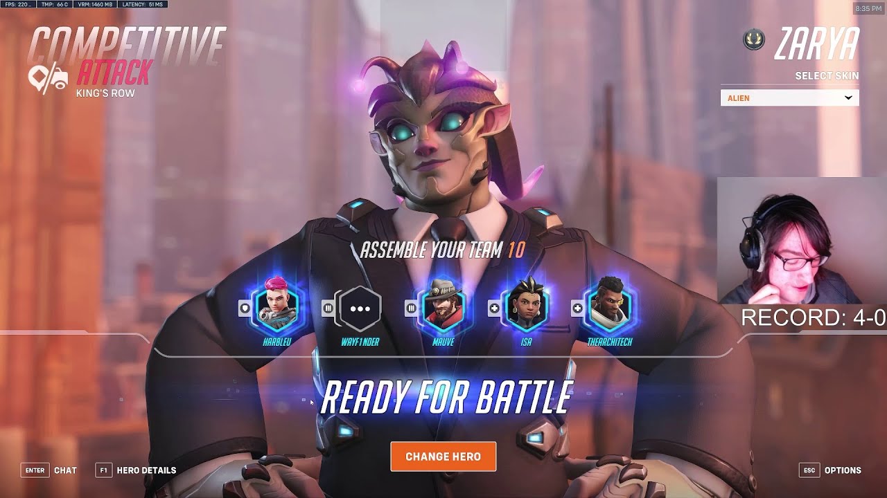 [5/5/24 VOD] Harbleu Plays Overwatch 2 "Perfect Day of Ranked" - YouTube