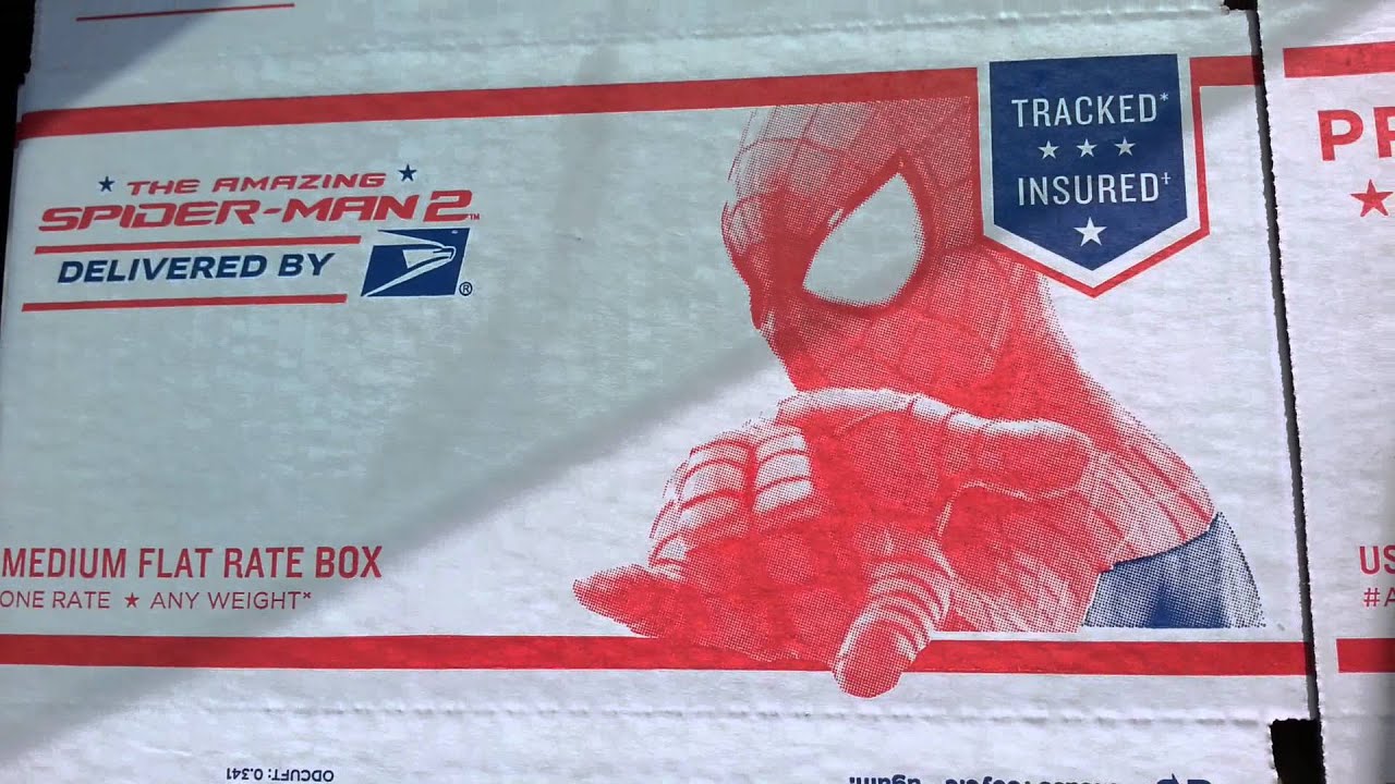 The Amazing Spider-Man 2 Limited Edition Flat Rate Box (U.S. Post ...