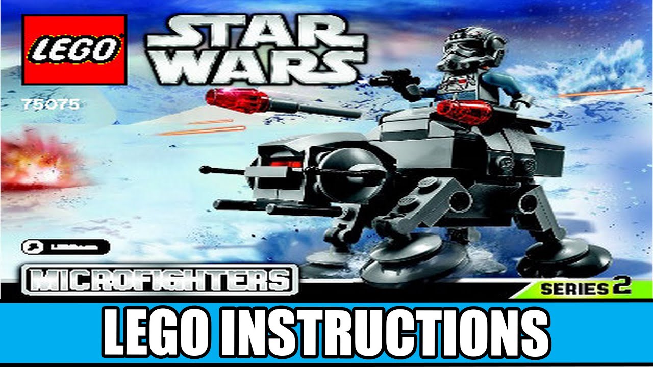 LEGO 75075 Instructions - Microfighters - AT-AT Microfighter - Star ...