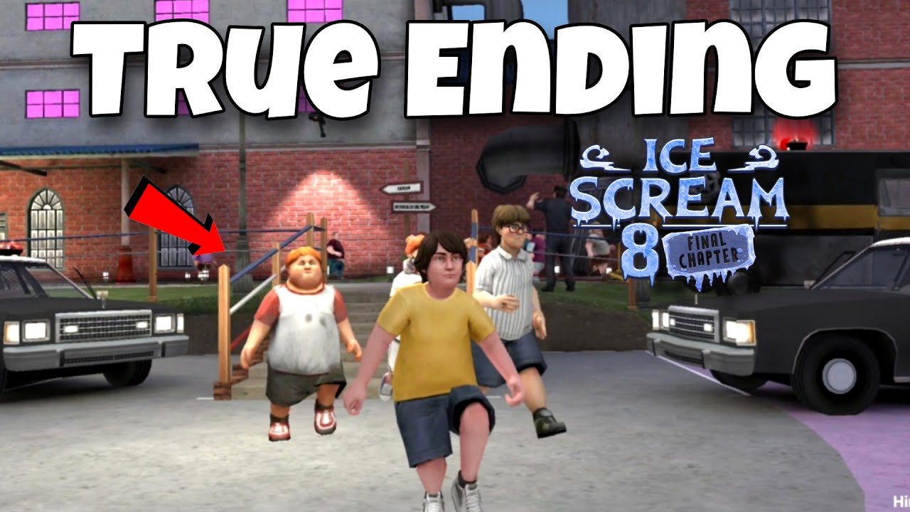 Ice Scream 8 True Ending New Update Gameplay - YouTube