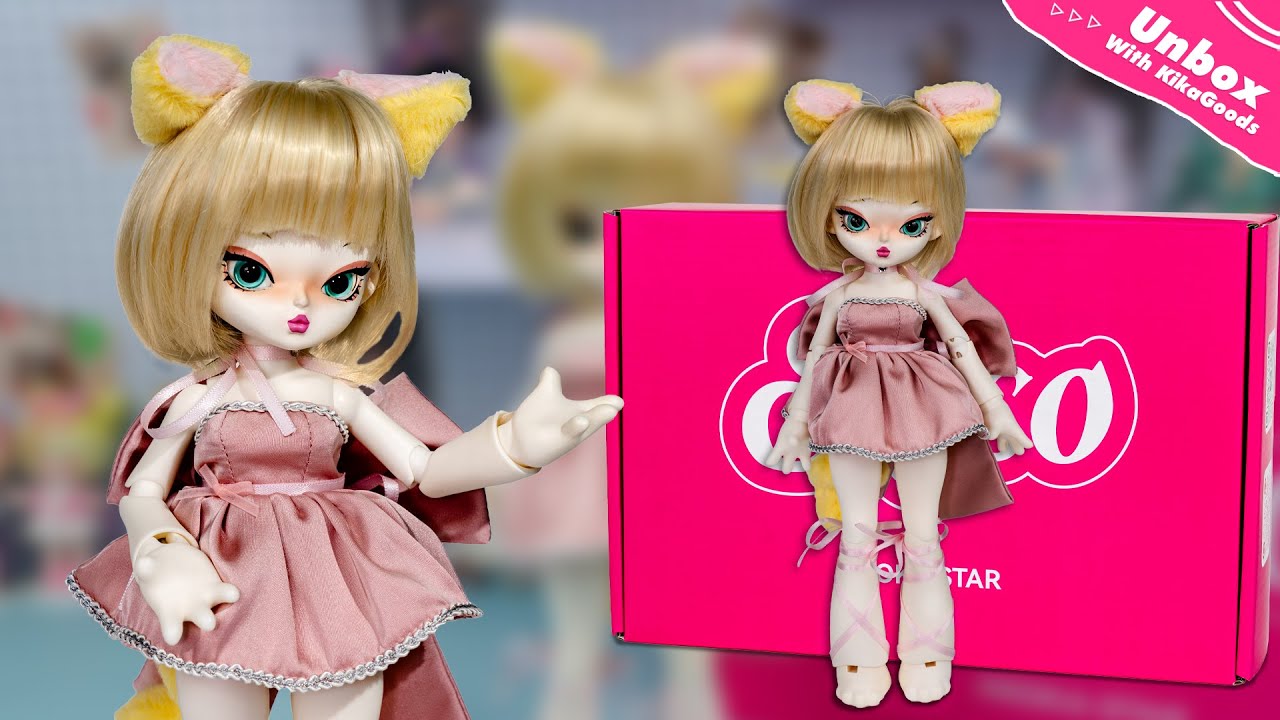 Unboxing KICO Urban Cat Girl Series 1/6 BJD Action Figure#kikagoods # ...