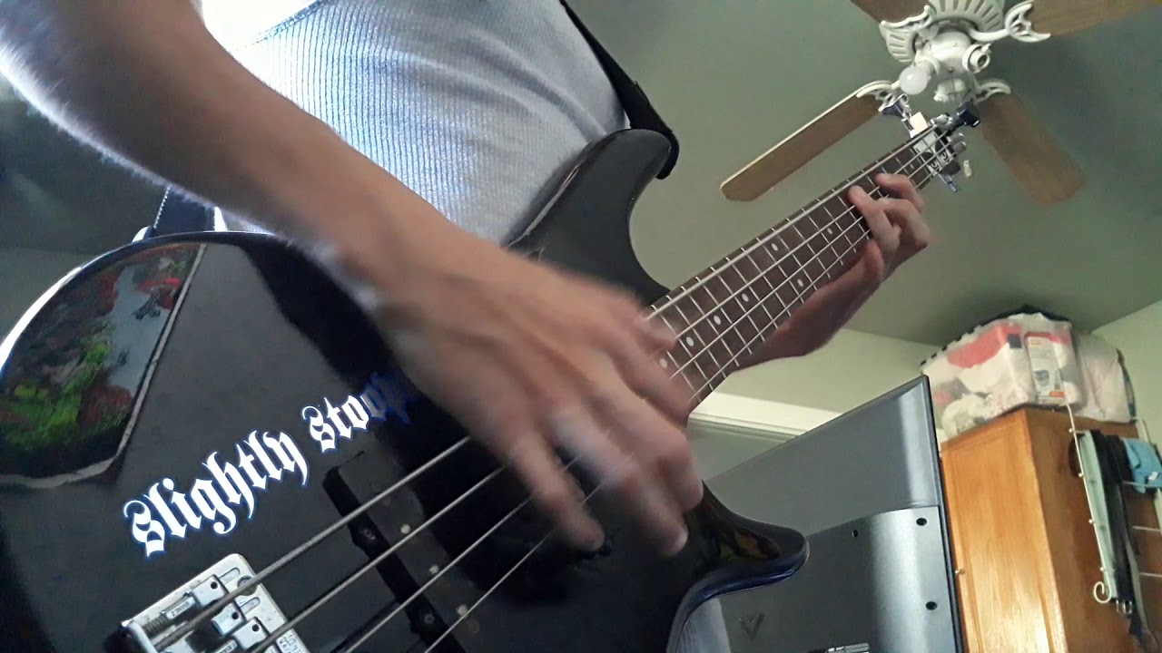 FLEA STYLE FUNKY BASS SLAP - YouTube