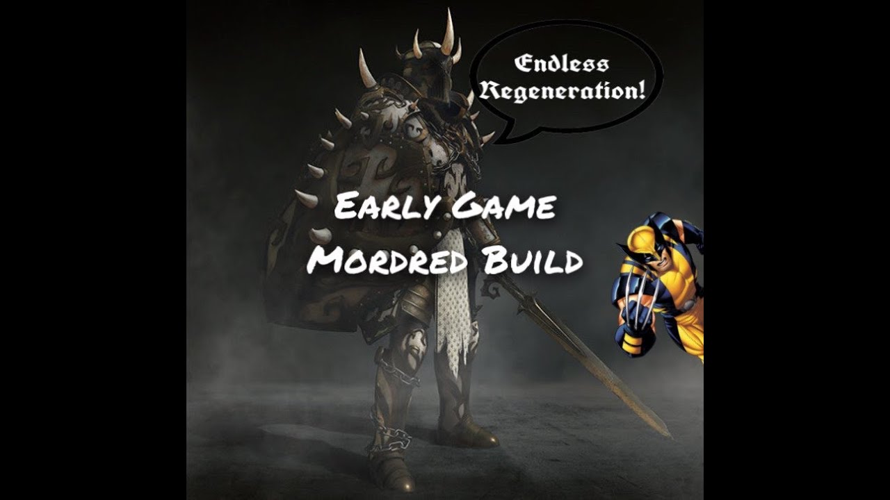 King Arthur: Knight's Tale - Early Game Mordred Armor Regeneration ...