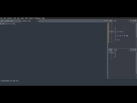 C Users enere Documents problem 1 1 cpp • Sublime Text UNREGISTERED 2022 02 16 17 55 12 - YouTube