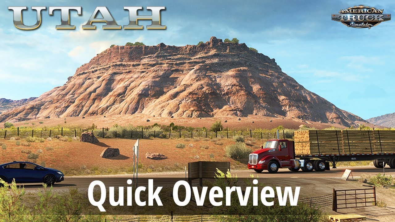 ATS Utah DLC - Quick Overview (10 new Cities, New roads, Landmarks, New ...