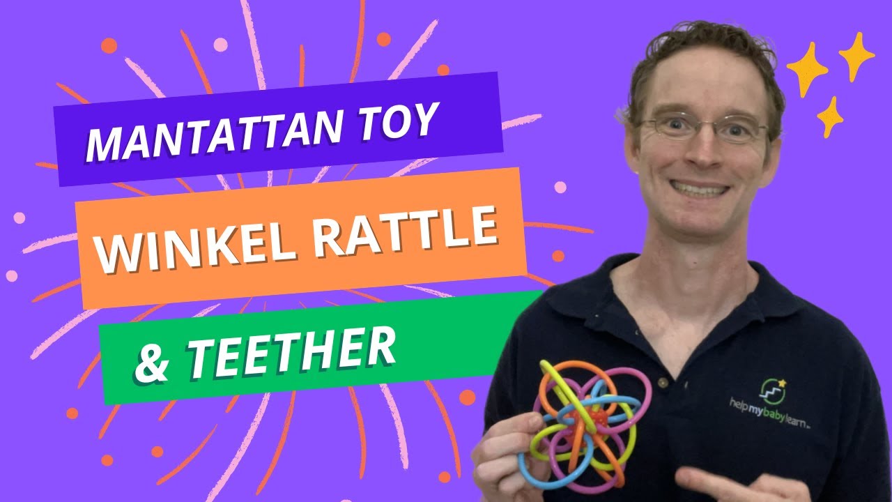Manhattan Toy Winkel Rattle: Developmental Expert's Review - YouTube